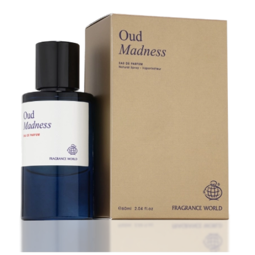 Oud Madness Fragrance World EDP 60ml - Perfumes For Less NG